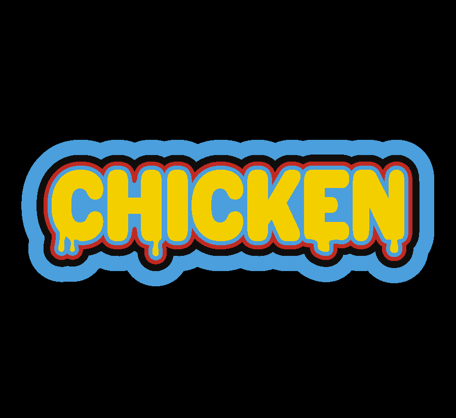 CHICKEN STICKER – VDC On The Fly Canada